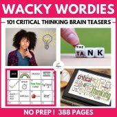 Wacky Wordies: An Excellent Teaching Tool in the English Classroom