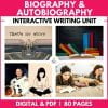 FREE Biography Graphic Organizer for Writing - Innovative Teaching Ideas