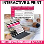 Information Report Writing Prompts | Australian Animals | Informational ...